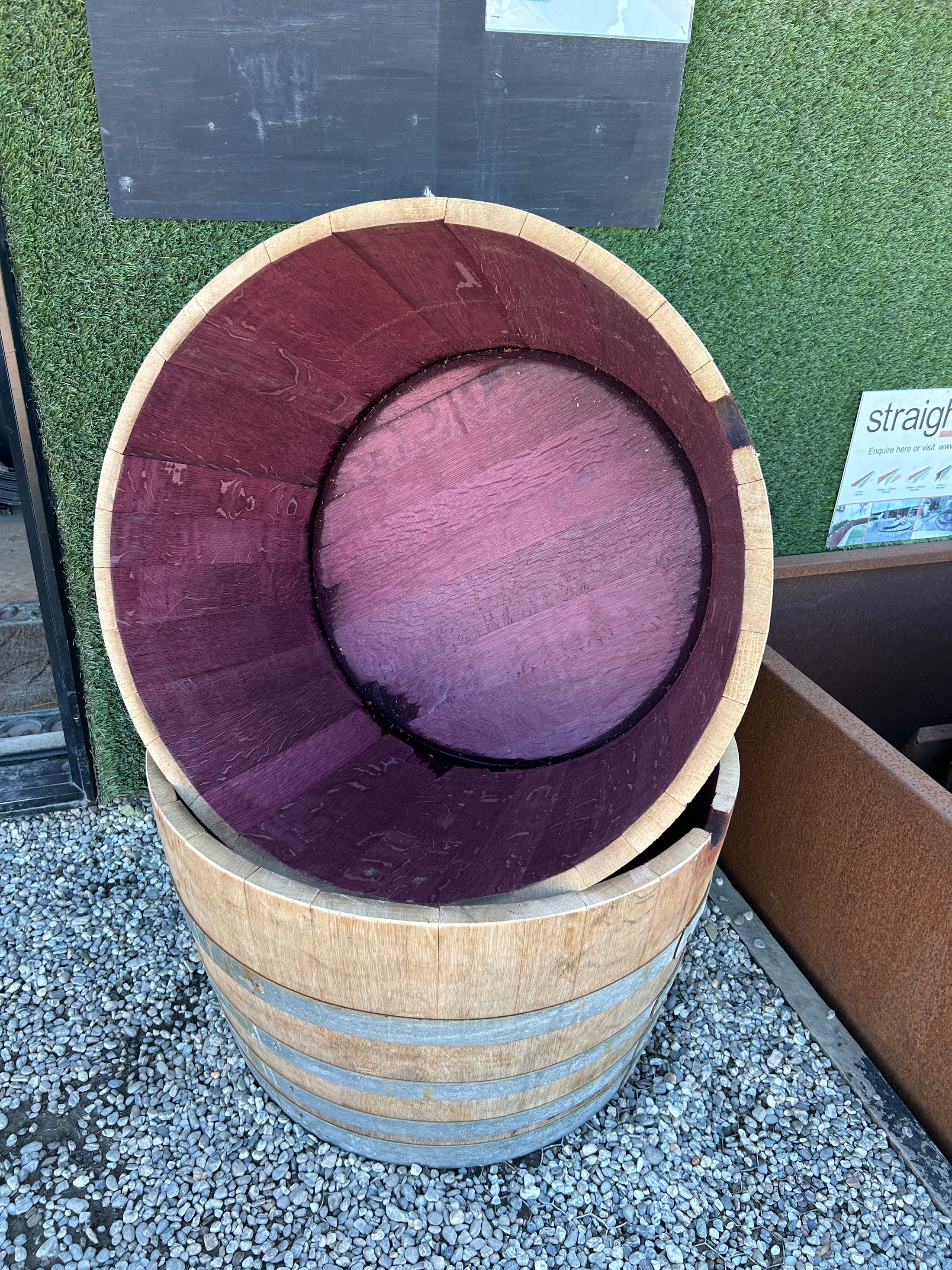 📣 New Product Alert: Half Wine Barrels (110ltr) 🍷 – Garden Box Limited ...