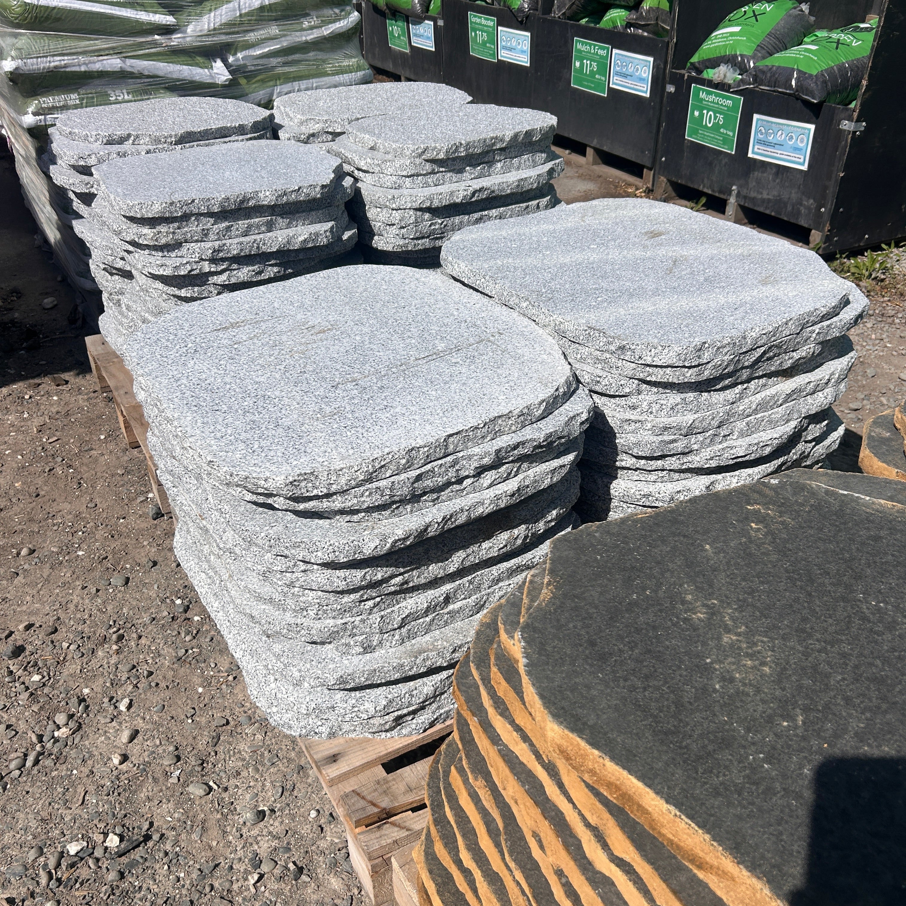 NEW PRODUCT: Natural Stone Steppers (Bluestone / White Granite ...